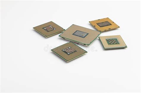 Central Computer Processors Stock Image Image Of Hardware Microchip