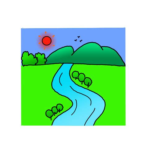 How To Draw A River Step By Step Easy Drawing Guides Vrogue Co