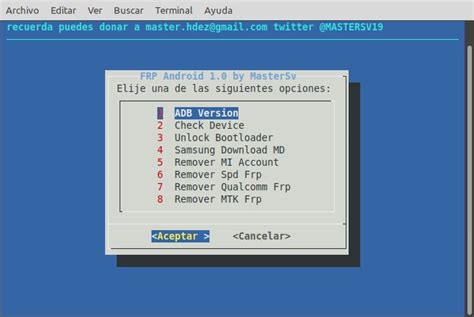 Github Drandroidsv Frptools Linux Quita Cuentas A Telefonos Chinos Con Procesadores Mtk