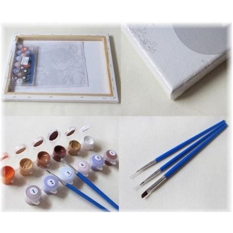 Картина за рисуване по номера Семейство жирафи