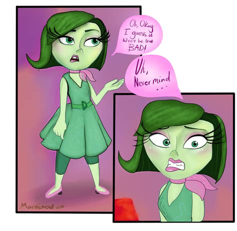 Inside Out Disgust Concept Art Pixar Photo 38679209 F