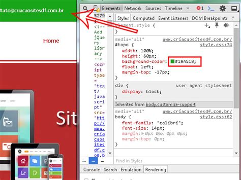 Como Programar Em CSS Usando Google Chrome Lucas Desenvolvimento Web