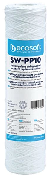 Картридж Ecosoft Cpn251010eco 2 5 х10 10 МКМ з поліпропіленової нитки фото відгуки