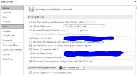 How To Turn Off Document Recovery In Exel Microsoft Community