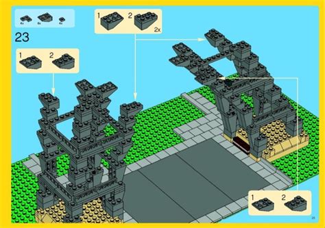 LEGO Instructions For Set 10181 Eiffel Tower Advanced Models Landmarks