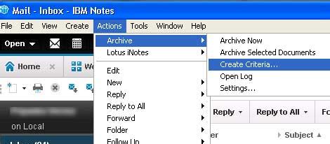 How To Archive Emails In Lotus Notes Briefly