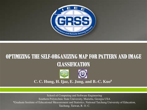 Ppt Optimizing The Self Organizing Map For Pattern And Image Classification Powerpoint