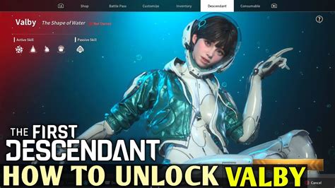 How To Unlock Valby The First Descendent Valby Unlock The First