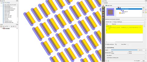 Qgis Buffering Only One Side Of Polygons In A Layer Having Multi