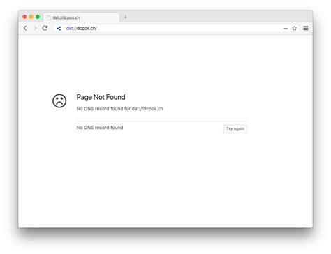 No Dns Record Found · Issue 1114 · Beakerbrowserbeaker · Github