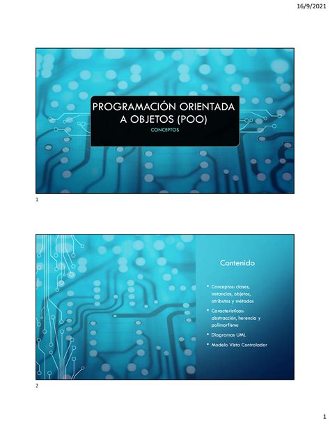 Programación orientada a objetos POO PROGRAMACIÓN ORIENTADA A OBJETOS POO CONCEPTOS