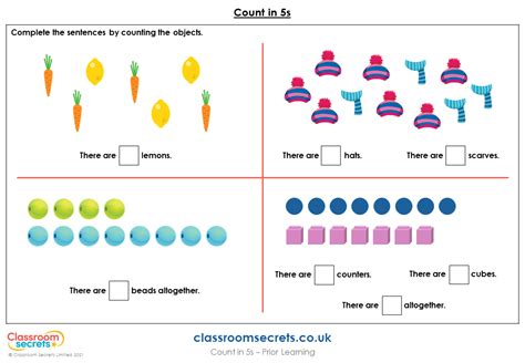 Year 1 Count In 5s Lesson Classroom Secrets Classroom Secrets