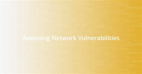 How I Implemented Wireless Security Solutions Za