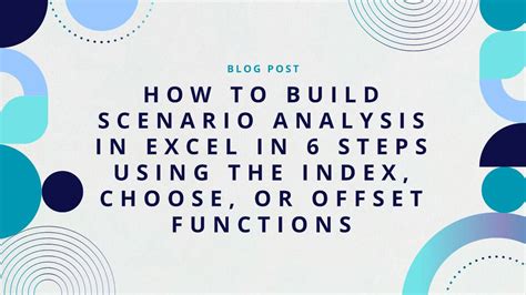 How To Build Scenario Analysis In Excel In Steps