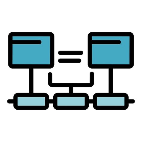 Premium Vector Internet Technologies Icon Outline Internet Technologies Vector Icon Color Flat