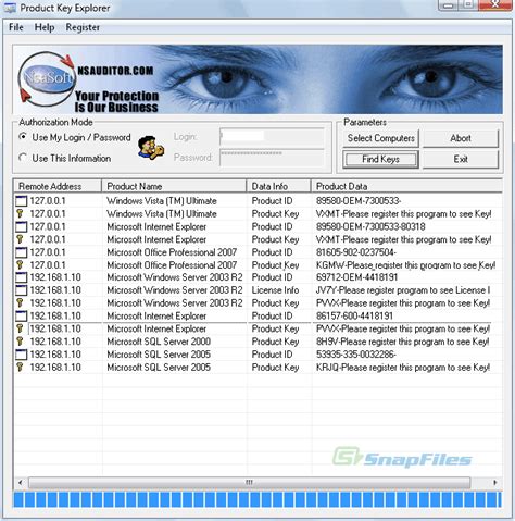 Product Key Explorer Screenshot And Download At Snapfiles Com