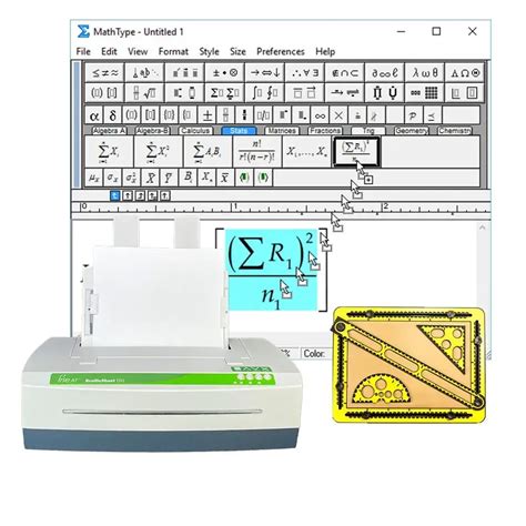 Tactile Graphics For Stem Alpha Sensory