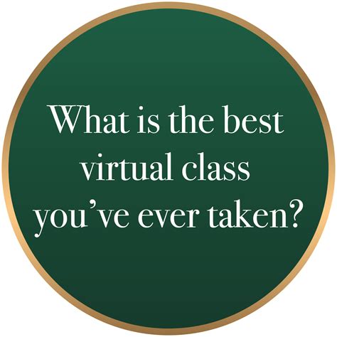 What Is The Best Virtual Class Youve Ever Taken Disabilitease Academy