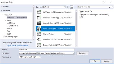 Utilizando Uma Biblioteca Net Standard Com Windows Forms E Wpf André