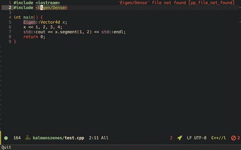 Issues Setting Up Cpp Development Environment Remacs