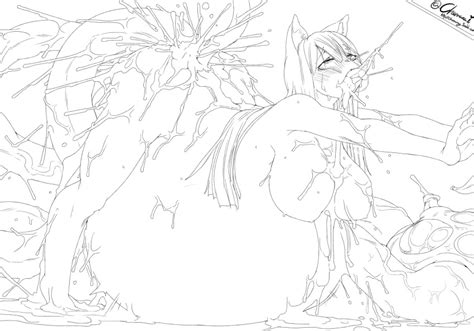 Rule 34 2018 Anal Anal Sex Anthro Belly Big Belly Blush Bodily Fluids