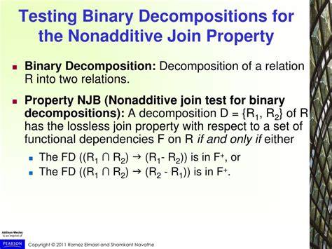 Ppt Chapter 15 Database Design Theory Normalization Algorithms
