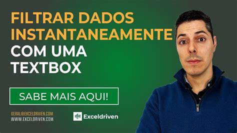 como filtrar tabelas no excel com vba exceldriven