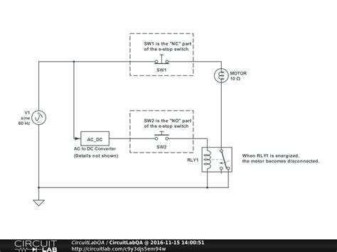 Wiring Diagram Emergency Stop On Wiring Diagram