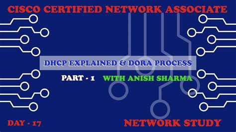 Ccna Day 17 Part 1 Dhcp Dynamic Host Configuration Protocol Explained Dora Process Youtube