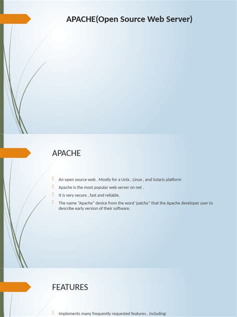 apache open source web server pdf computers