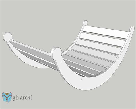 Floor Rocking Chair Modern Wooden Rocking Chair Rocking Etsy