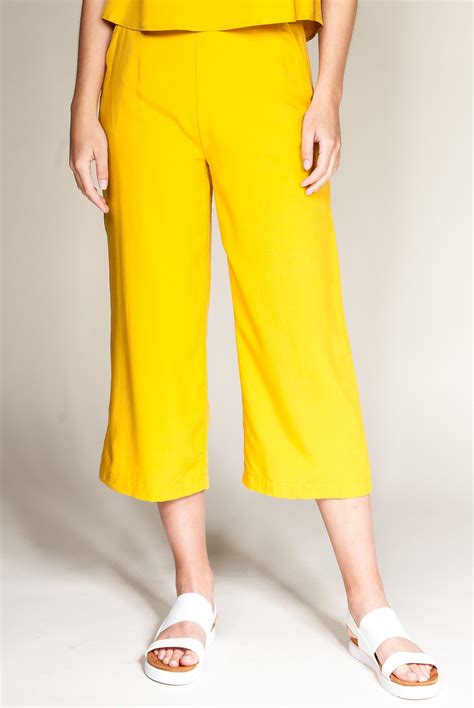Margo Pant Yellow Pink Martini Collection