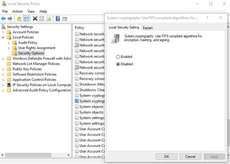 This Implementation Is Not Part Of The Windows Platform Fips Validated Cryptographic Algorithms