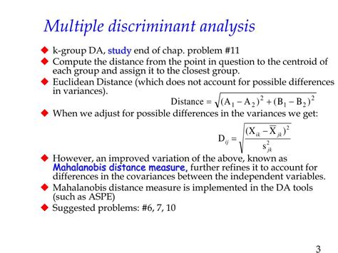 Ppt Discriminant Analysis Powerpoint Presentation Free Download Id 5288644