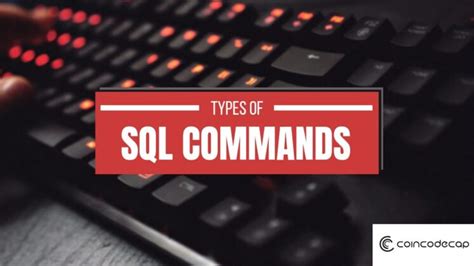 Sql Commands Ddl Dql Dml Dcl And Tcl Commands Noor Trade Link