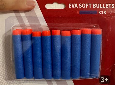 Nerf Soft Bullet Hobbies And Toys Toys And Games On Carousell