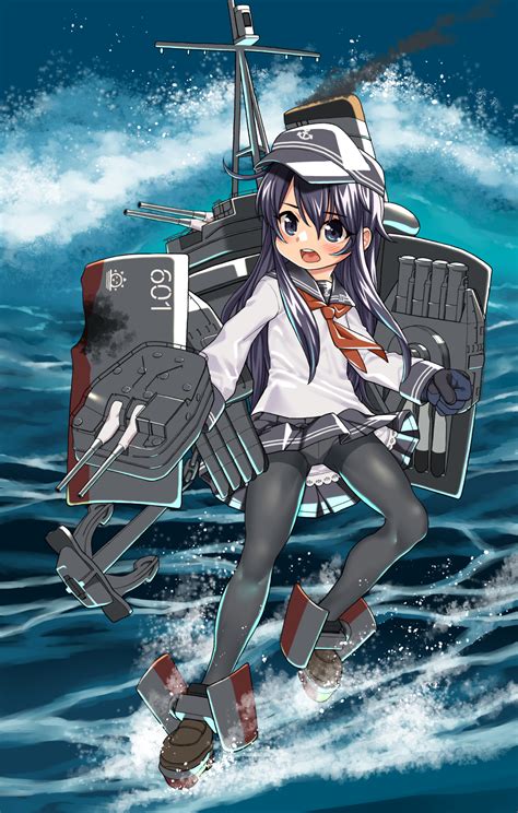 Akatsuki Kantai Collection Drawn By Harukazeunipo Danbooru