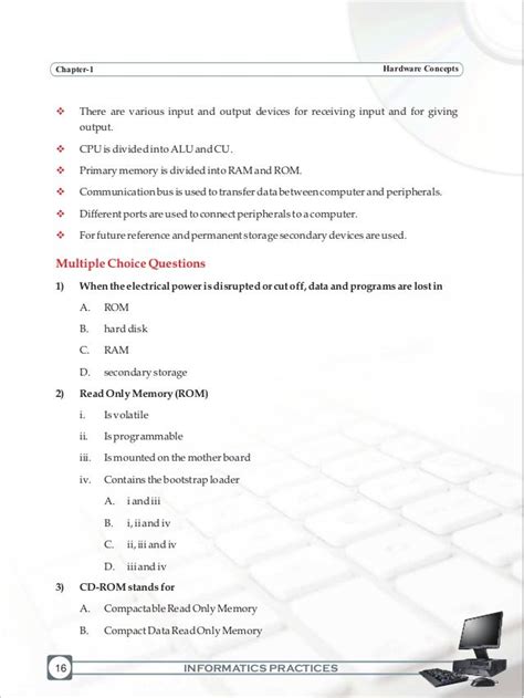 Informatics Practices Class Xi