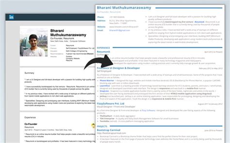 Linkedin Resume Sample Anyleo