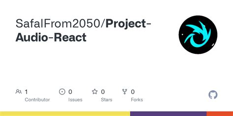 GitHub SafalFrom Project Audio React