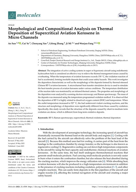 Pdf Morphological And Compositional Analysis On Thermal Deposition Of