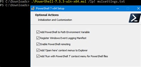 Get Msi Package Parameters For Silent Installation Power Sysadmin Blog