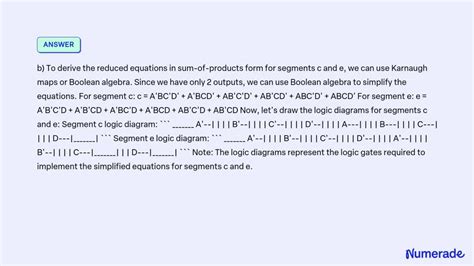 Solved 1 Designing A 4 Bit To 7 Segment Decoder 20 Points Have Another Look At The Truth