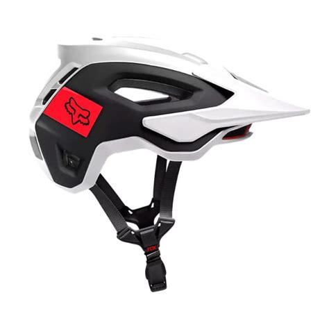 Fox Racing Speedframe Pro Blocked Ce Whiteblack Mtb Helmets Bmo Bike Mailorder
