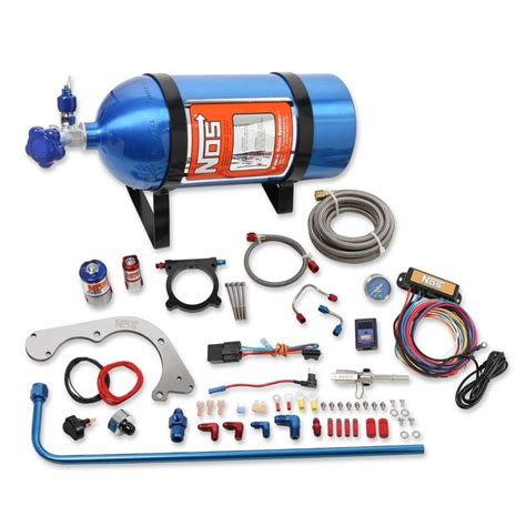Nos Nitrous Oxide System 10lbs Complete Wet Nitrous System