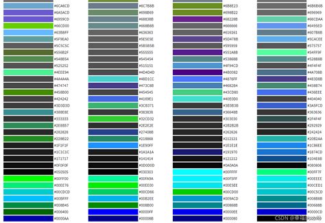 【精品工具】几款好用的在线rgb、hex颜色代码生成器rgb生成器 Csdn博客