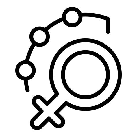 Woman Estrogen Icon Outline Vector Hormone Menopause 15215247 Vector Art At Vecteezy