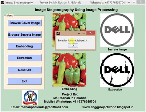 Matlab Project On Image Steganography Full Source Code ENGINEERING PROJECTS