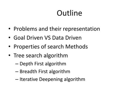 Lecture 3 Problem Solving Dfs Bfs Idfpptx