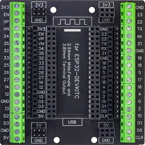 Amazon Esp Wroom Esp Esp S Development Board Pins